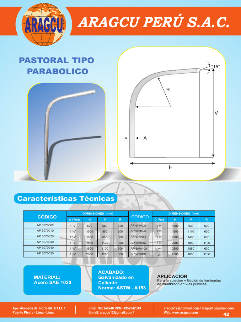 Pastoral Tipo Parabolico | PDF