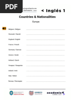 EEA and EU Countries List 2021 | PDF | Linguistics | Languages Of Europe