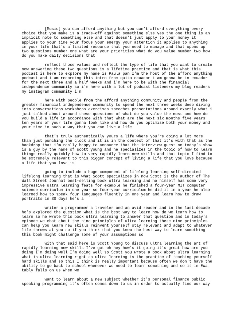 NoteGPT - Science of Rapid Learning - Scott Young, Author of ...