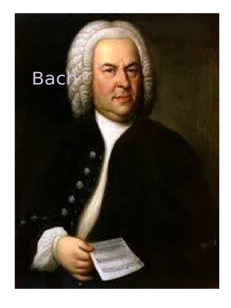 Bach para Imprimir | PDF