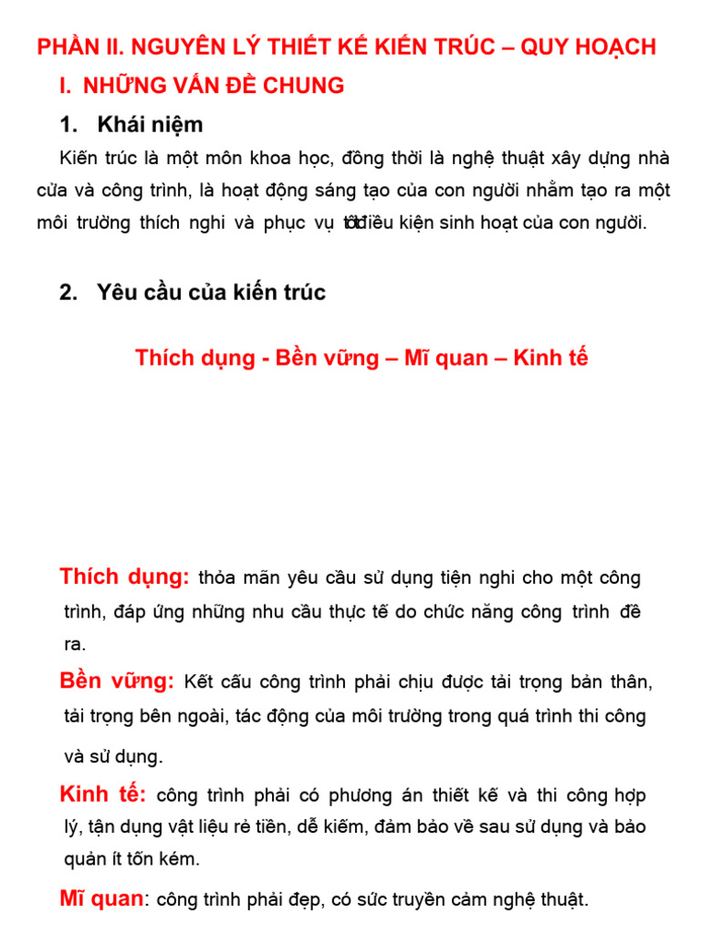 Thiet Ke Kien Truc | PDF