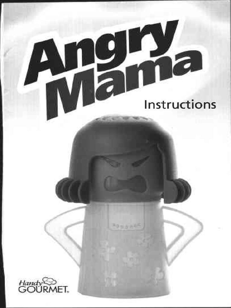 8847 - Angry-Mama Microwave Cleaner | PDF