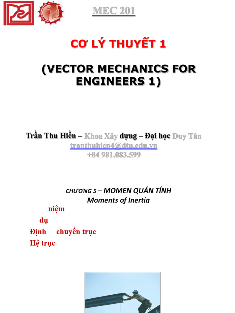 MEC 201 - Co ly thuyet 1 - 2020F - Lecture Slides 13 | PDF