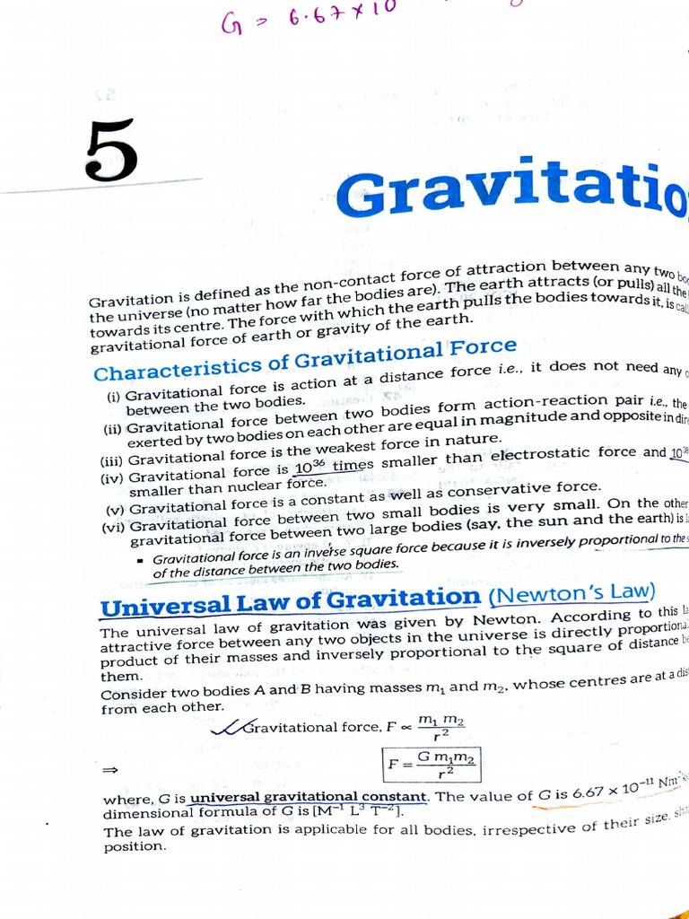 Gravitation | PDF | Satellite | Weight