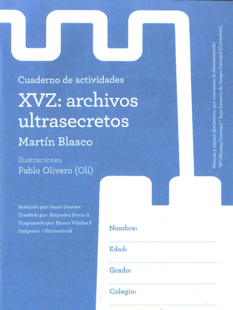 XVZ Archivo Ultrasecretos Cuadernillo | PDF