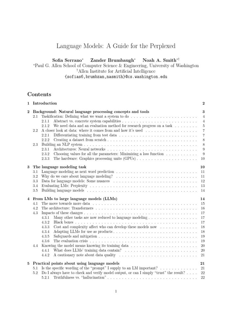Language Models: A Guide for the Perplexed | PDF | Parameter (Computer Programming) | Artificial ...