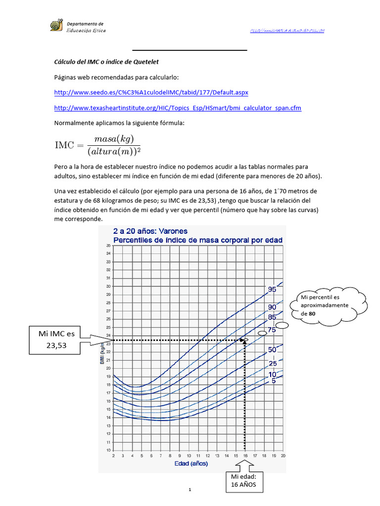 Test-Y-Baremos (1) - Unlocked | PDF | Índice de masa corporal | Tamaño ...