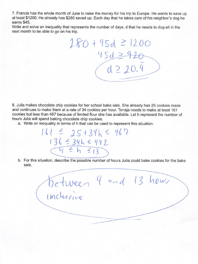 Unit 4 Quiz Answer Sheet | PDF