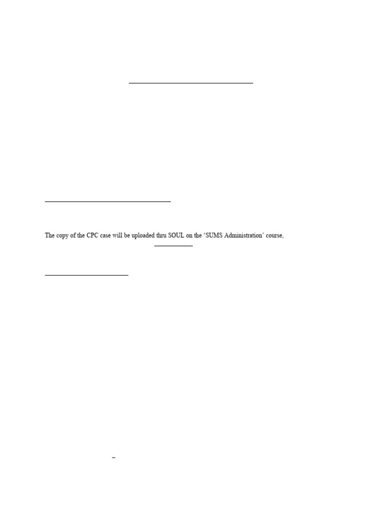 CPC 2025 02 21 For STUDENTS | PDF | White Blood Cell | Medical Specialties