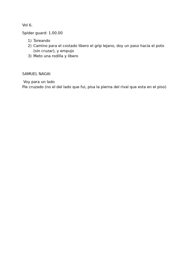 Passing the Guard - Danaher Gi | PDF