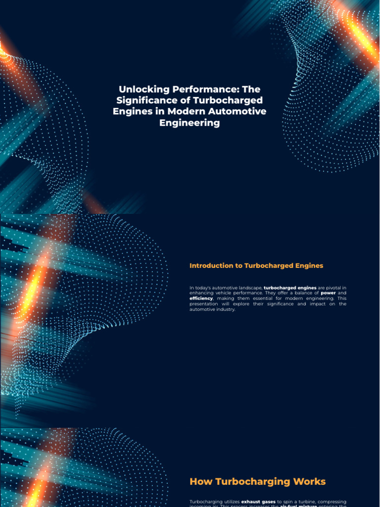 Turbocharged Engines: Performance & Efficiency | PDF