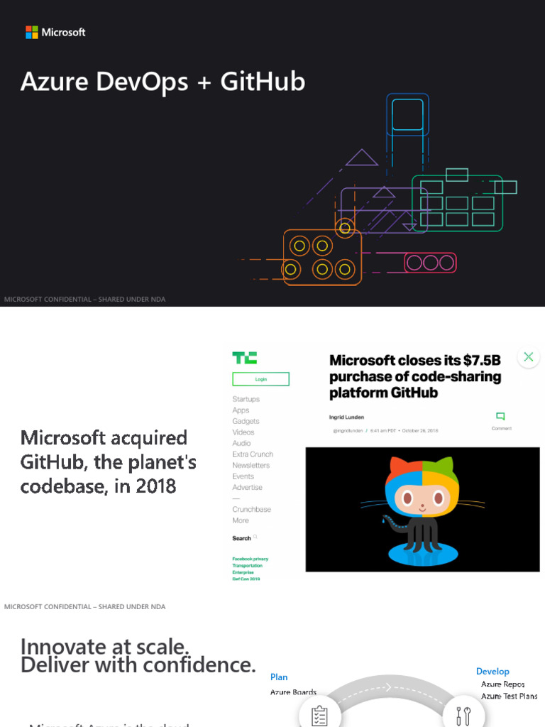 Azure DevOps + GitHub Futures | PDF | Microsoft Azure | Software Repository