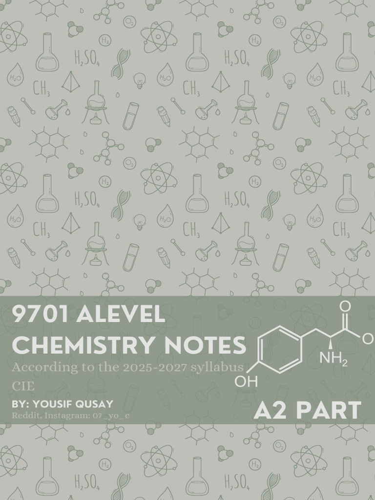 A2 Chemistry Notes: Enthalpy & Entropy | PDF | Reaction Rate | Catalysis