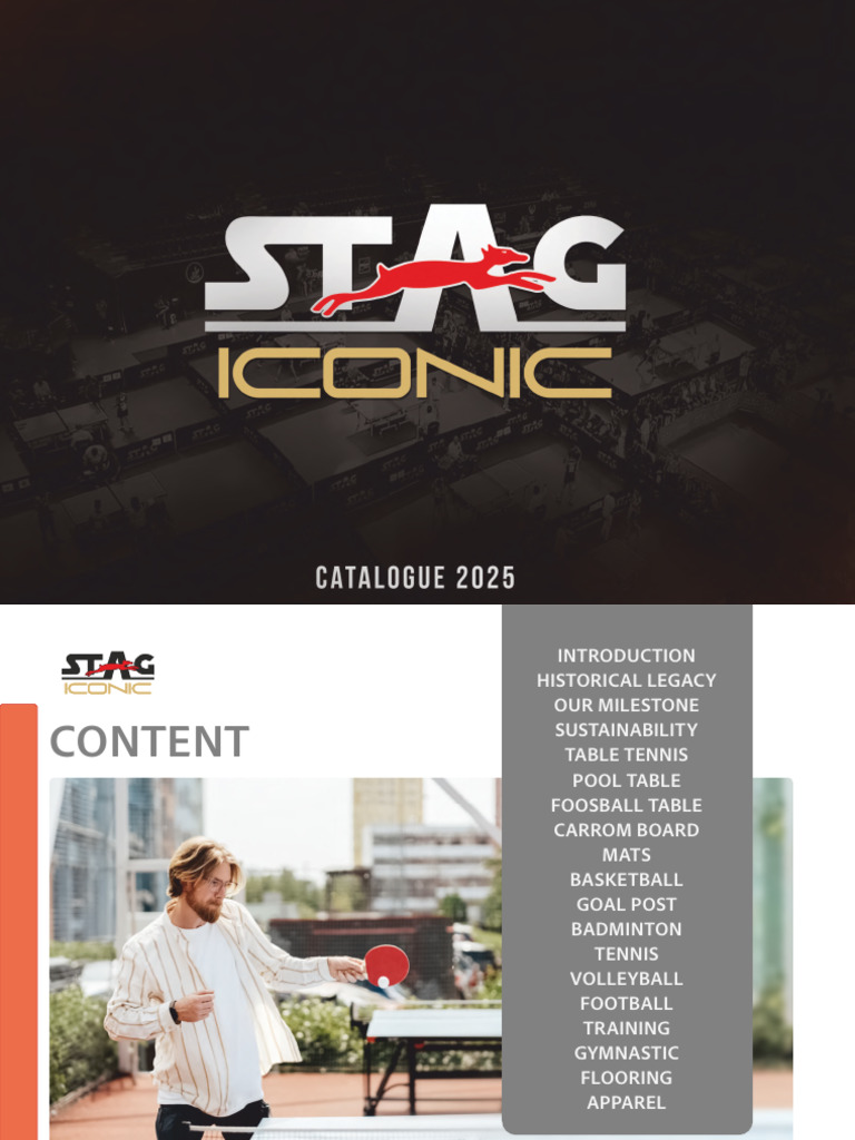 Stag Iconic Pro 5000 DX Overview | PDF | Sustainability | Sports