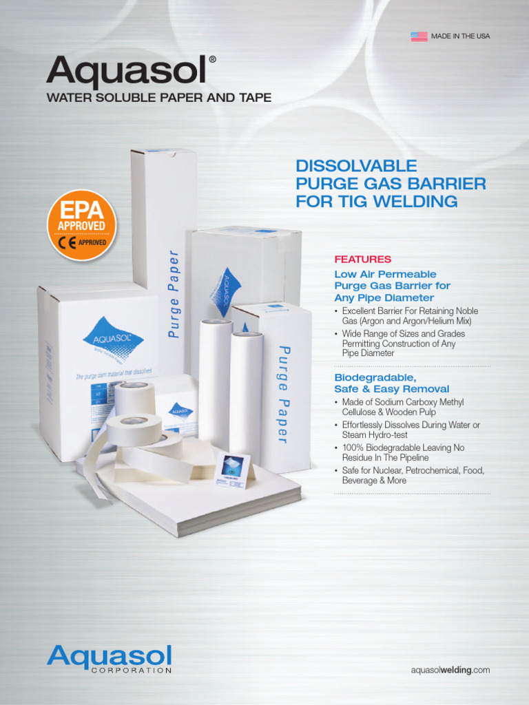 Water Soluble_Aquasol Corporation Brochure_HR_WSP B2 0413 R1 | PDF ...