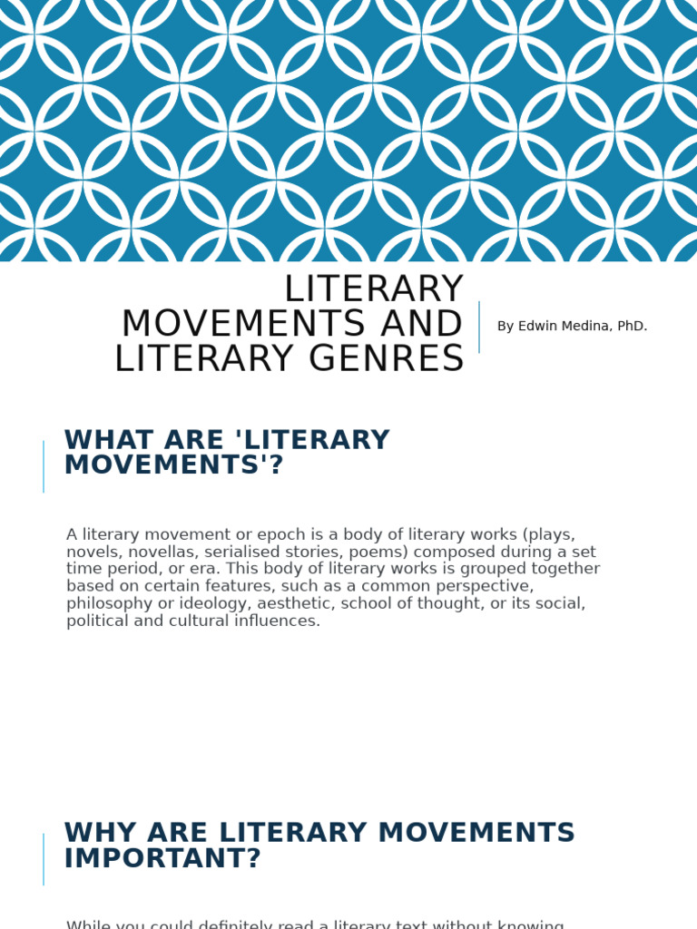 Literary Movements and Genres Explained | PDF | Realism (Arts ...
