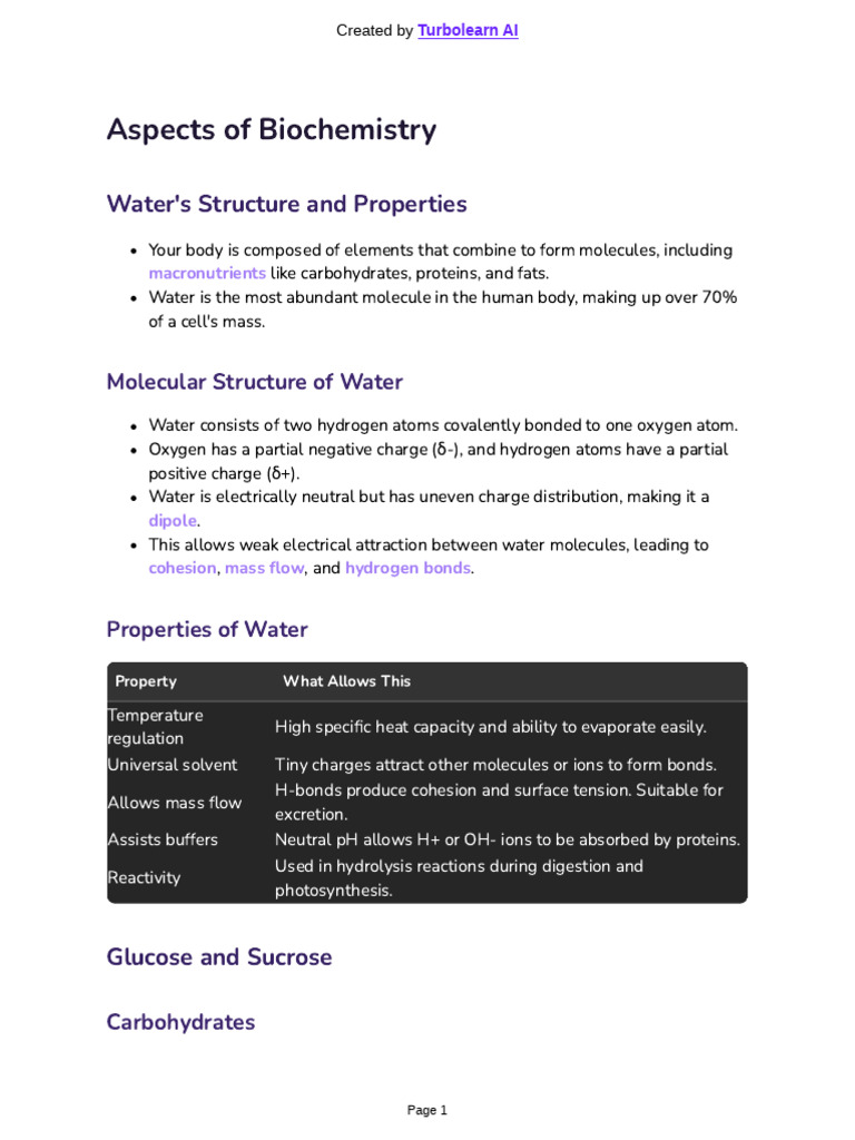 Bio Notes Concise | PDF | Meiosis | Translation (Biology)