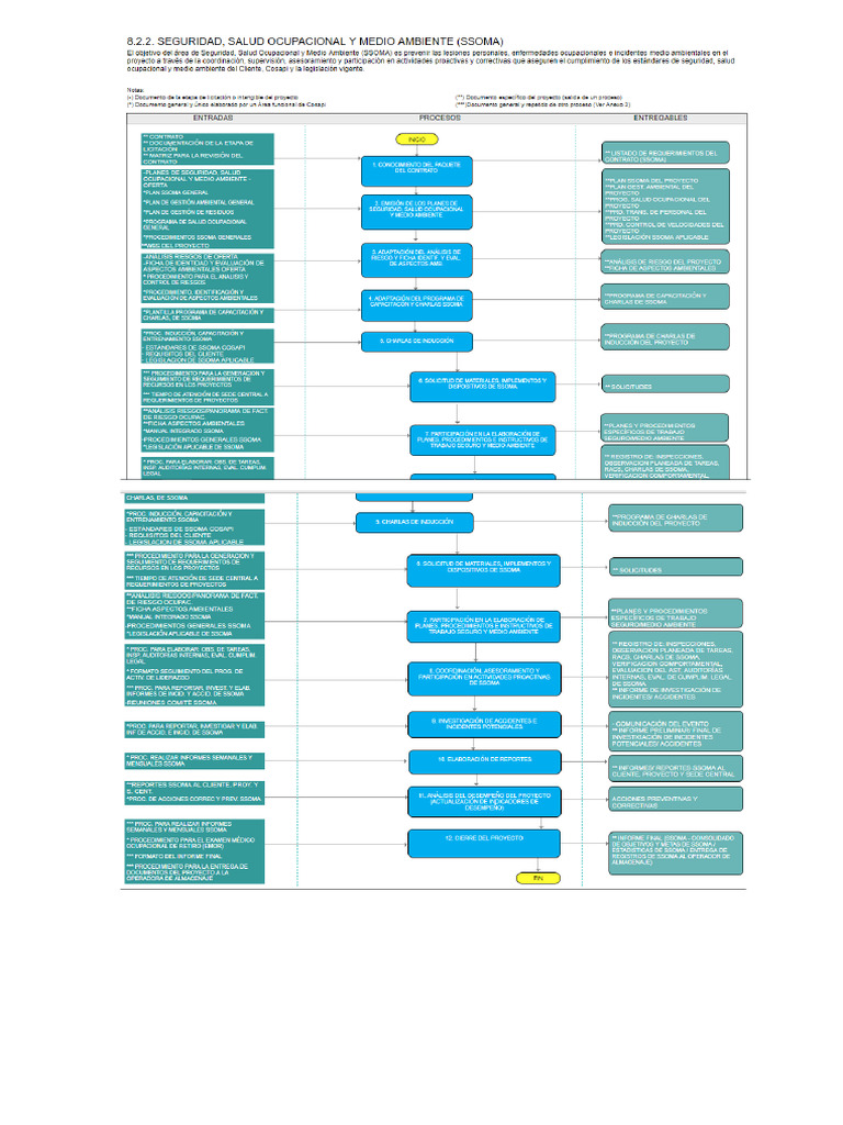 Flujo de trabajo-SSOMA | PDF