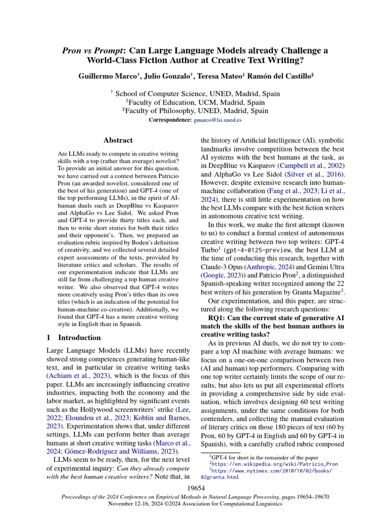 2024.emnlp-main.1096 | PDF | Creativity | Human Communication