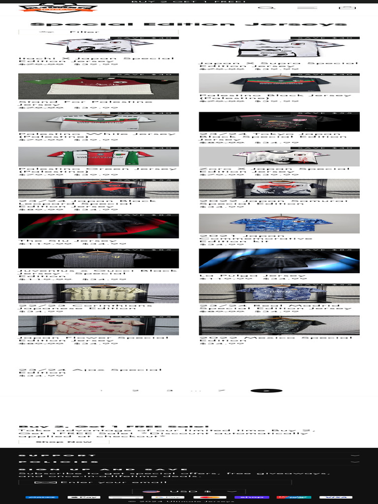 Special Edition Jerseys - Ultimate Jerseys | PDF