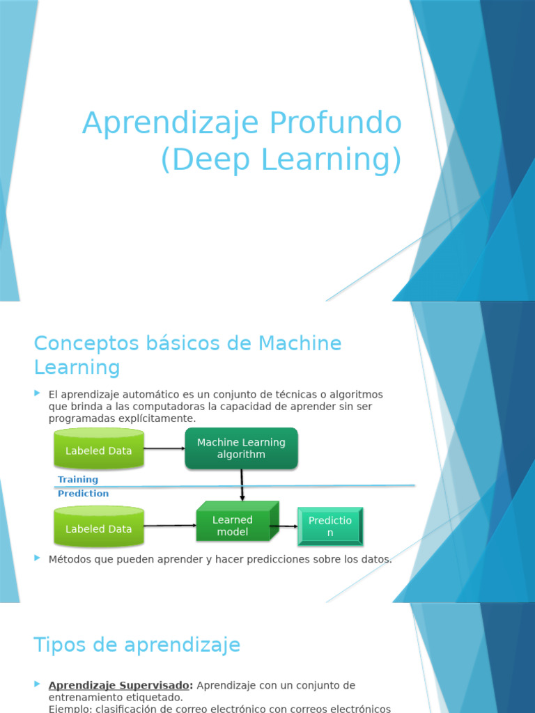 Clase 10 Aprendizaje Profundo (Deep Learning) | PDF | Aprendizaje profundo | Aprendizaje automático