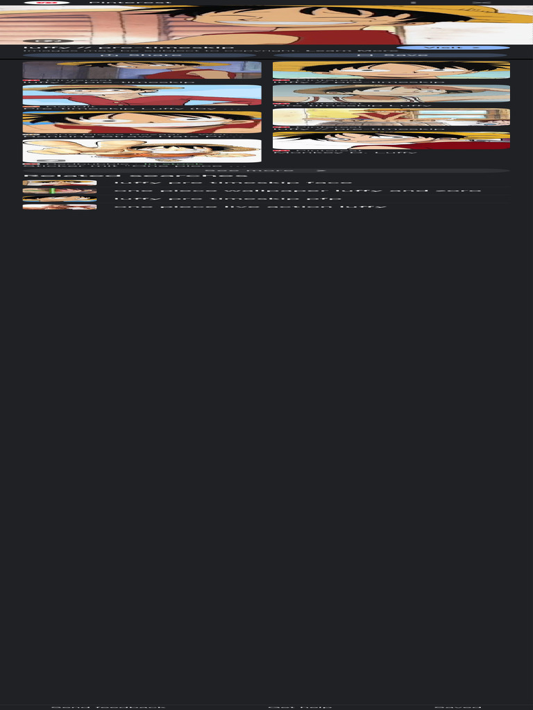 Luffy Pre Timeskip - Google Search 2 | PDF