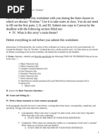 Eveline - Questions For Analysis and Discussion | PDF