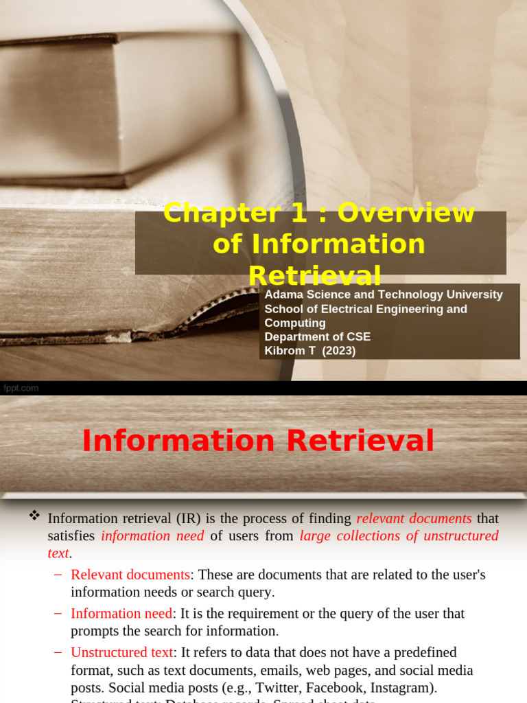 Information Retrieval System Architecture | PDF | Information Retrieval ...
