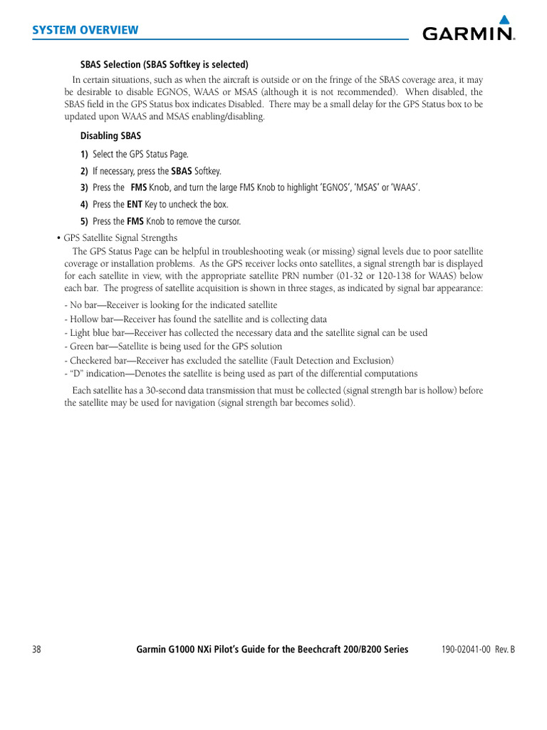 Manual de Usuario Garmin G1000 NXi (784 Páginas) | PDF