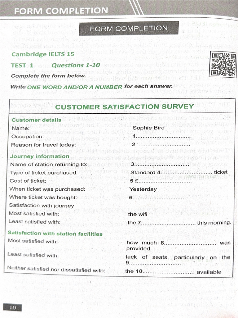 Test 1 Listening Pdf