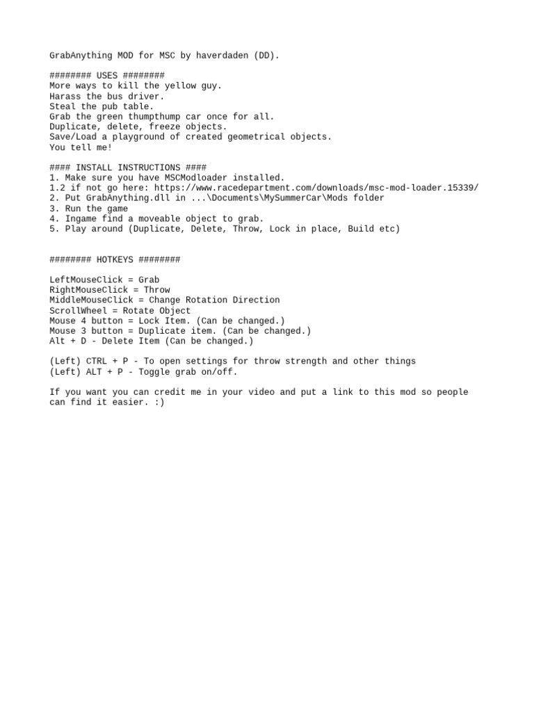 Install & Hotkeys | PDF