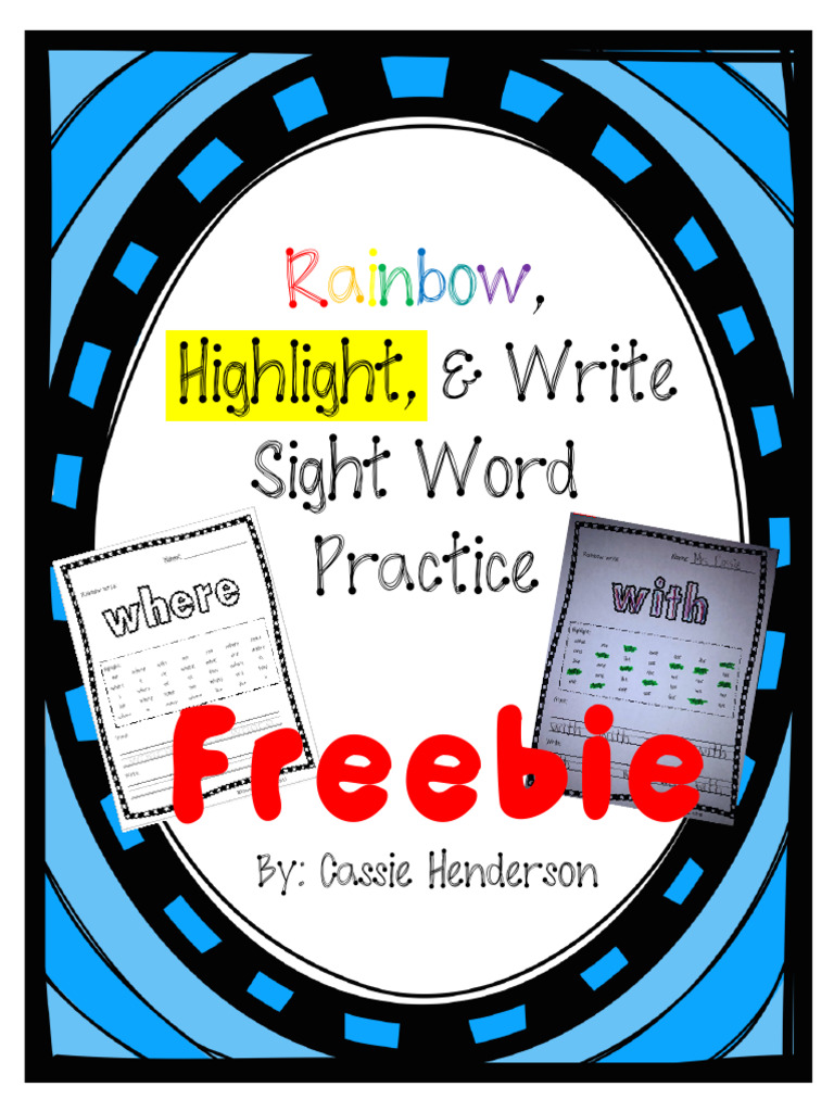 Sight Words | PDF