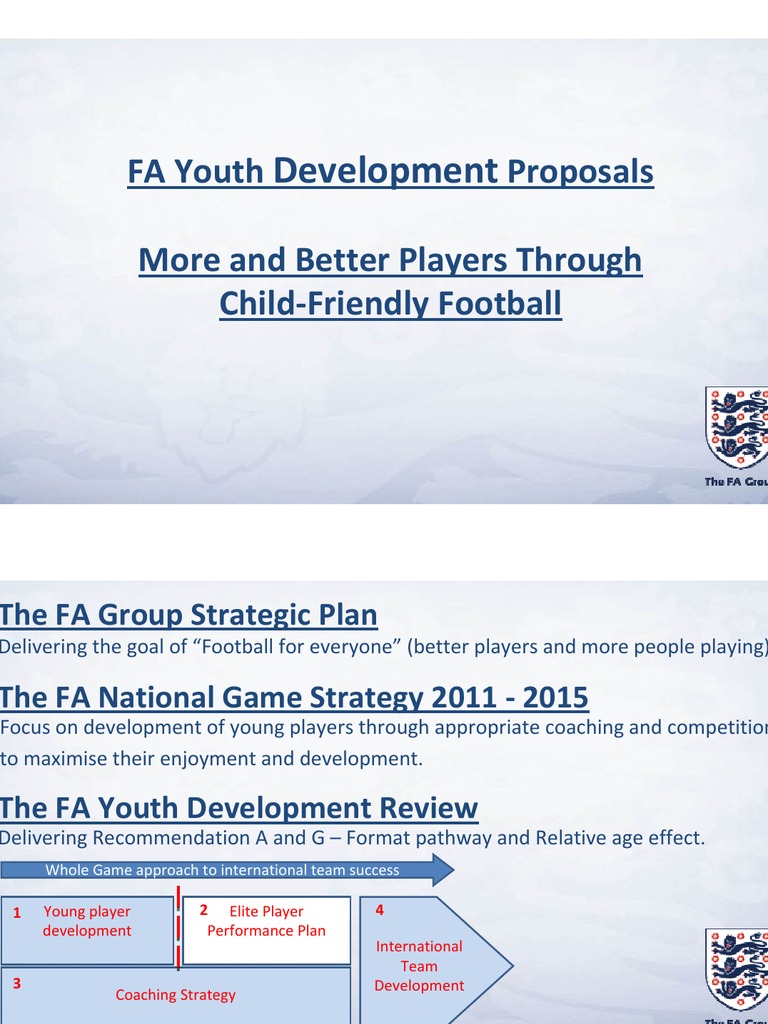 English FA Youth Development | PDF | Association Football | Strategic ...