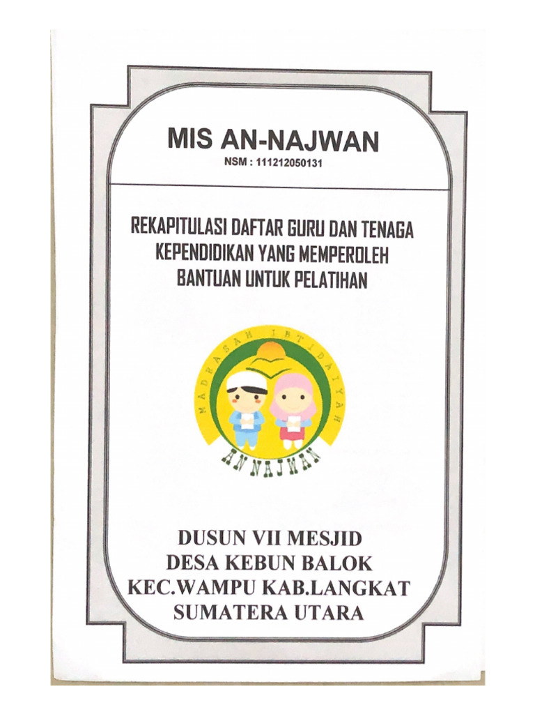 E2 Rekapitulasi Daftar Guru Dan Tenaga Kependidikan Yang Memperoleh ...