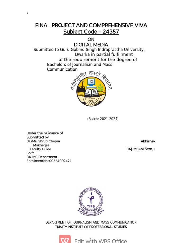 Final Project Report (BAJMC) | PDF | Usability | Empowerment