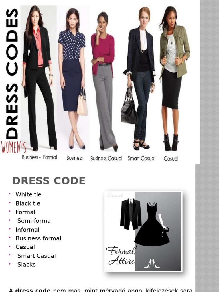 Dress Code | PDF