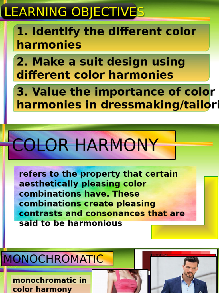 Understanding Color Harmonies in Design | PDF