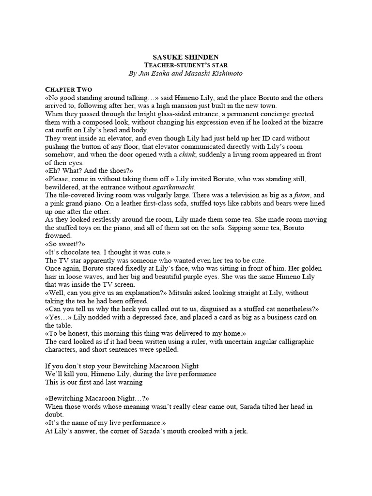 Sasuke Shinden 2018 ch.2 | PDF