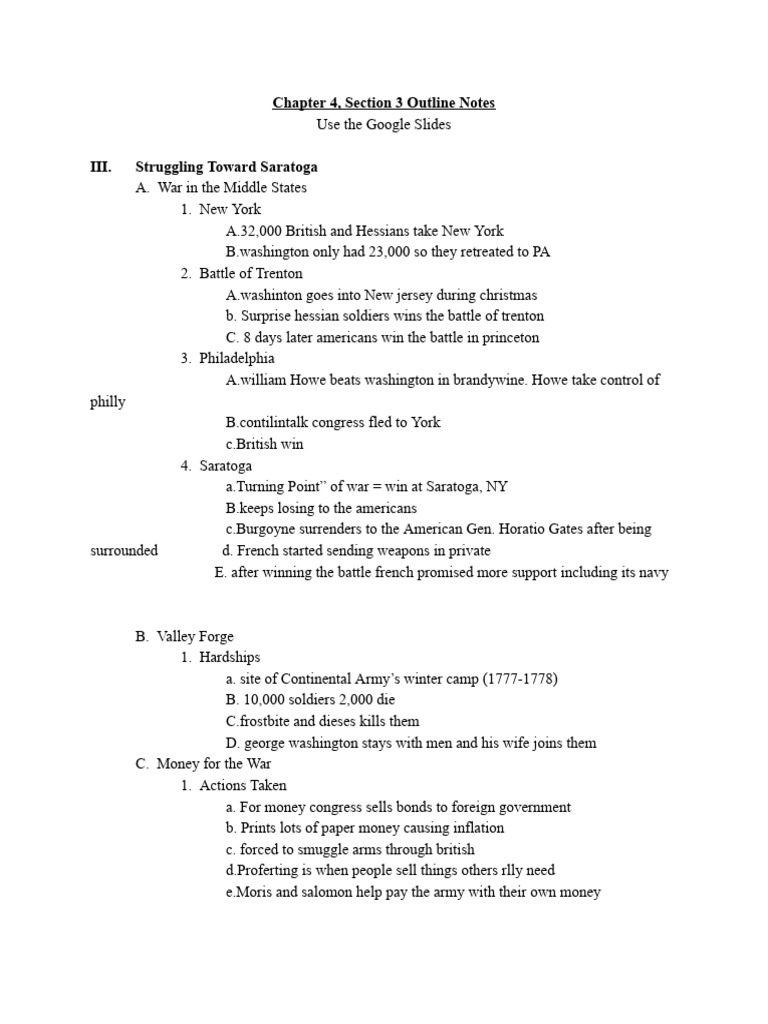 Copy of Tanvi Bhandari - [Template] Chapter 4, Section 3 Outline Notes ...