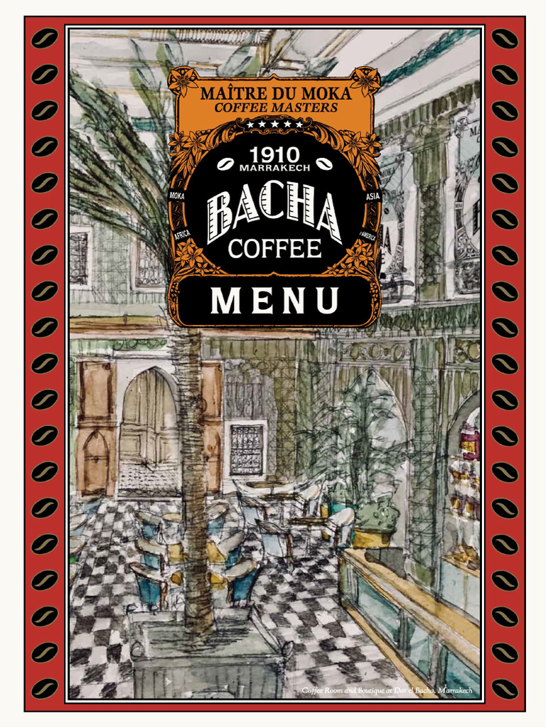 Bacha Morocco Marrakech Menu 20200728 | PDF