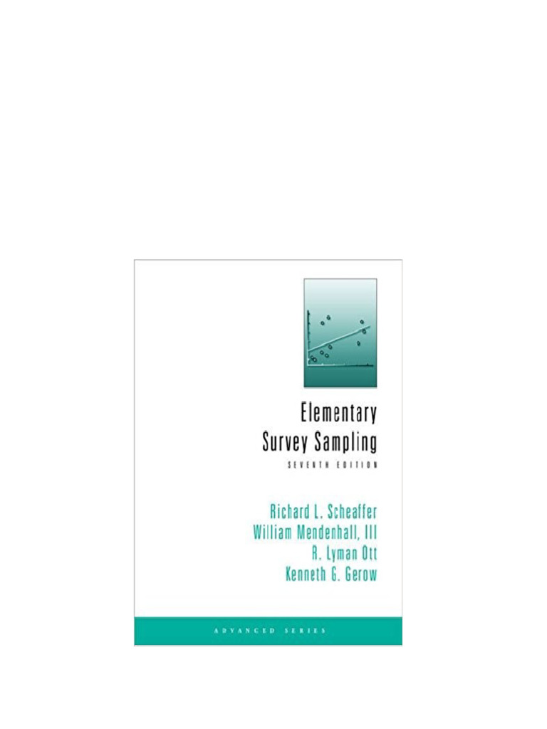 (Ebook PDF) Elementary Survey Sampling 7th Editionpdf Download | PDF | Sampling (Statistics ...