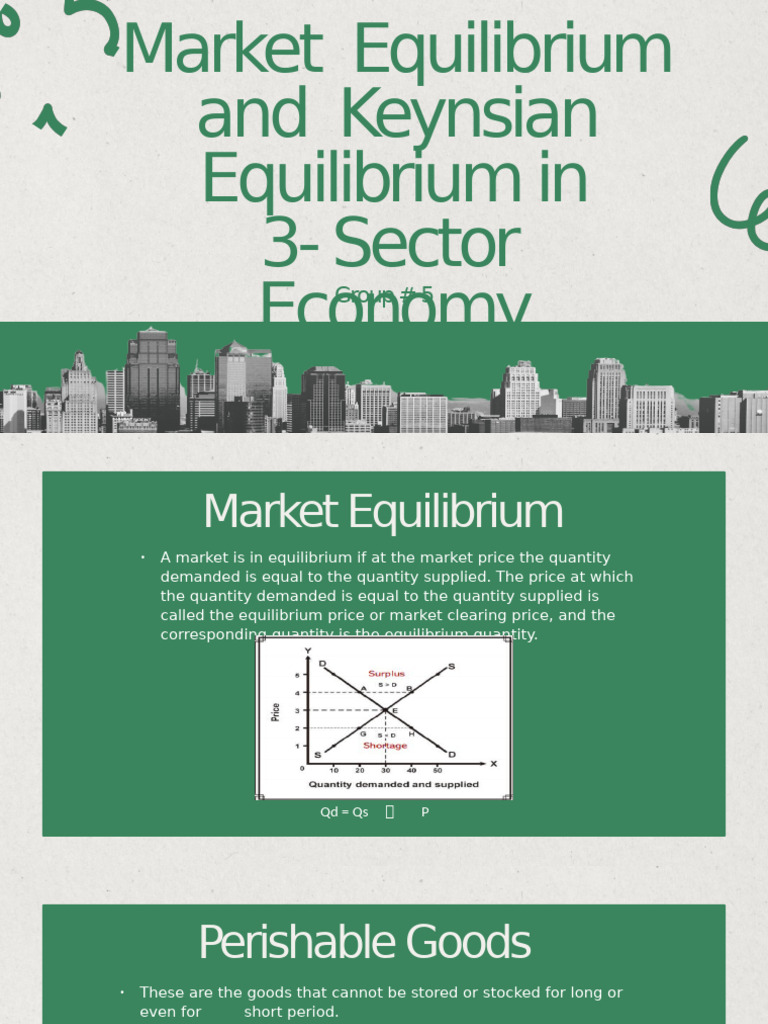 Market and Keynesian Equilibrium Analysis | PDF | Economic Equilibrium ...