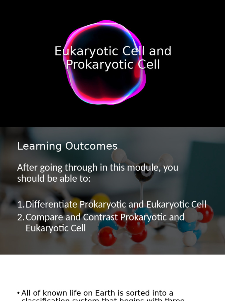 Eukaryotic Cell and Prokaryotic Cell | PDF | Archaea | Bacteria