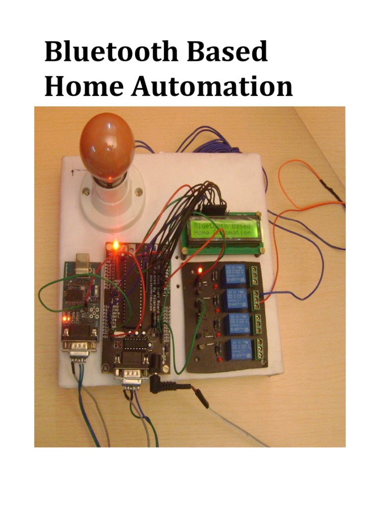 Bluetooth Home Automation with Arduino | PDF | Electronic Circuits ...