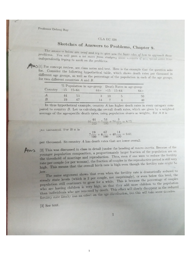 Chapter 9 Answers | PDF