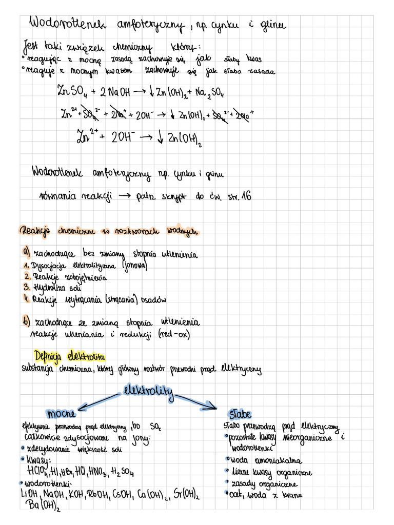 Notatka chemia | PDF