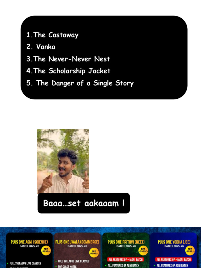 SSLC English War Notes Summary | PDF