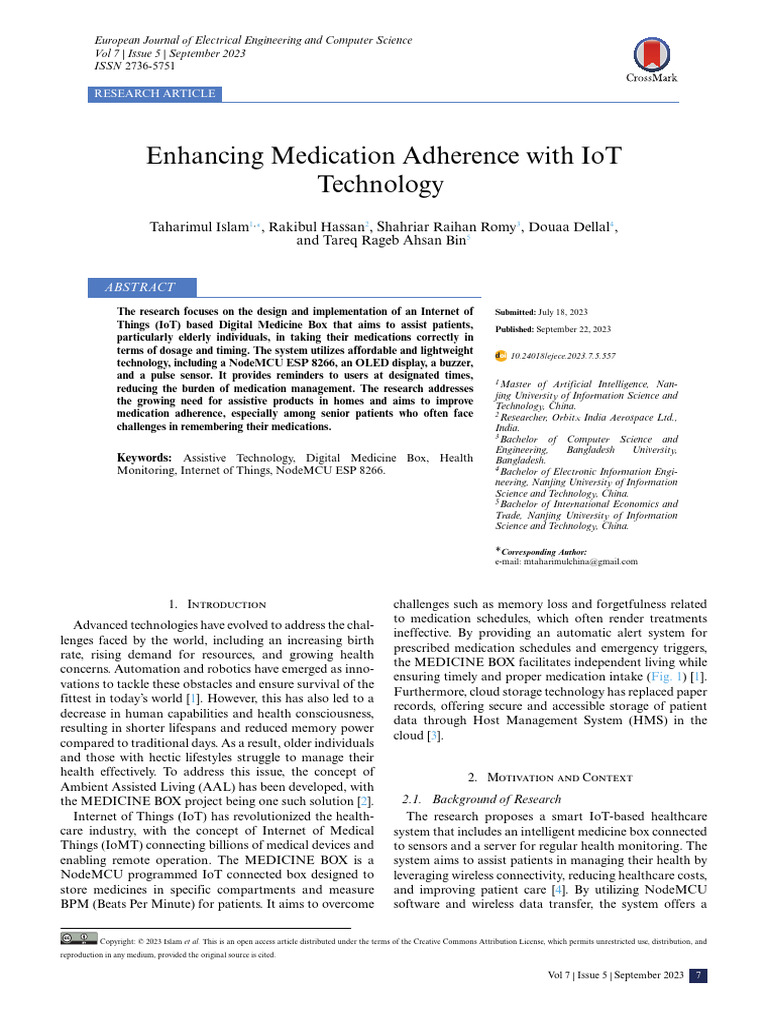 EJECE_557 | PDF | Internet Of Things | Light Emitting Diode