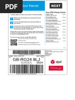 DPD Return Label | PDF