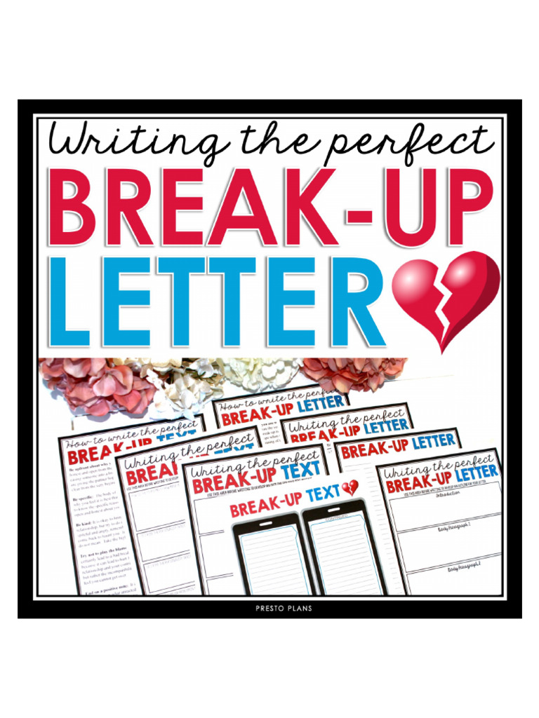 How to Write a Break-Up Letter | PDF | Anger | Feeling